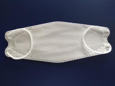 Cina Maschera protettiva eliminabile N95 della barra di pressione flessibile colata del respiratore di 4 pieghe soffiata materiale in vendita