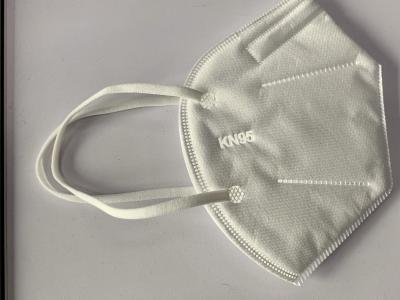 Cina Maschera protettiva eliminabile N95 della barra di pressione flessibile colata del respiratore di 4 pieghe soffiata materiale in vendita
