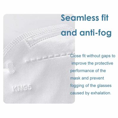 China CE/FDA Certification Medical Respirator Mask KN95 Melt Blown Material With Valve for sale