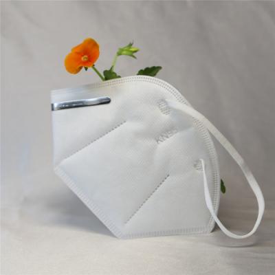 Cina Maschera eliminabile non tessuta KN95 della bocca che piega un materiale soffiato colata di 4 pieghe comodo in vendita