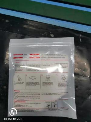 Cina Maschera eliminabile non tessuta KN95 della bocca che piega un materiale soffiato colata di 4 pieghe comodo in vendita