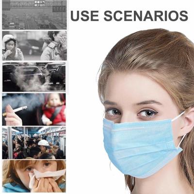 Cina Maschera di protezione eliminabile del pezzo regolabile del naso, maschera chirurgica non tessuta su misura in vendita