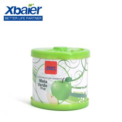 China 50g/80g/110g/150g Garden Eco-Friendly Tin Can Gel Air Freshener Odor Eliminator for sale