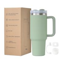 Quality Thermal Insulation 40oz Water Cup with Handle for Adults Outdoor Tour Business for sale