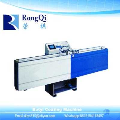 China Horizontal Aluminum Spacer Bar CNC Butyl Coating Machine for Processing Insulating Glass for sale