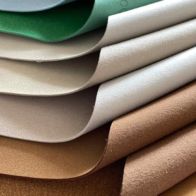 Cina Colorato su misura pelle artificiale suede Eco Conscious Choice in vendita