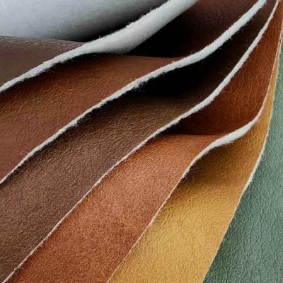China Rexine Leather Upholstery Material - Custom Colors & Pet-Friendly for sale
