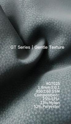 China 1.8mm GT#025 Seriers Lichi top level EPU Leather with Alpha velvet backing for sale