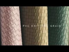 PVC KNITTING GRAIN LEATHER