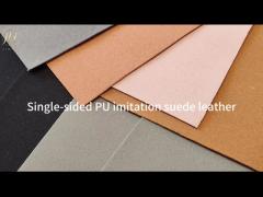 0.8mm 1.4m Glove PU Synthetic Leather Imitation Suede For Sportswear