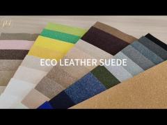1.4mm Thickness Faux Leather Suede Sustainable Soft For Shoes eco friendly