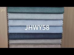 Velvety Soft Suede Fabric Easy Care Polyester For Sofas Beds In Stock Now