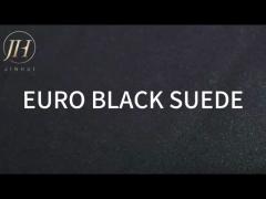Высокая цветная прочность Euro Black Suede 0,7-0,75 мм для перчаток