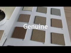 PU Solvent Free Eco Faux Leather 1.6mm Hydrolysis Resistance Abrasion Resistant