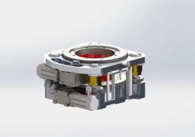 China Hot Sale Indusrtial Agv Robot Parts Four Screw Jacking and Rotation Module for sale