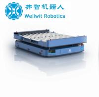 China 1000 Kg Capacity Roller Conveyor Agv for Automatic Material Handling for sale