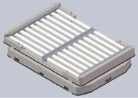 China 1000 Kg Capacity Roller Conveyor Agv for Automatic Material Handling for sale