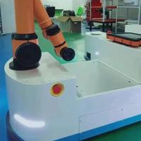China Composite and Customized Agv Robot Base Plus Robot Arm With150kg Loading Capacity for sale