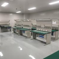 China Space Electrostatic Discharge Workbench Featuring Foldable Legs and ESD Protective Coating Suitable for Small Electronics Workspaces for sale