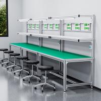 China Space Electrostatic Discharge Workbench Featuring Foldable Legs and ESD Protective Coating Suitable for Small Electronics Workspaces for sale