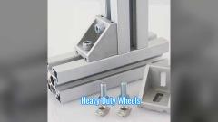 Heavy Duty Nylon Wheels 110LBS Load Capacity