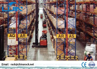 Cina Acciaio galvanizzato che impila gli scaffali mobili del pallet di posta per trasporto del magazzino resistente in vendita