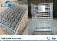 China storage Collapsible wire cage  with 3 ~ 4 layers for saving more space for sale