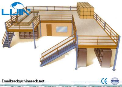 Cina Dimensione su misura d'acciaio dei pavimenti di mezzanino di racking del pallet dello scaffale della soffitta disponibile in vendita