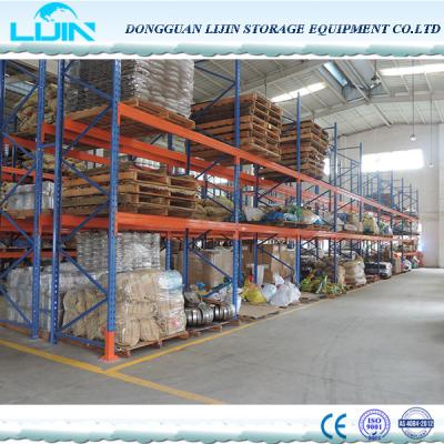 China Pulverice el color selectivo 1-4Tons/capa de los estantes resistentes revestidos del almacenamiento en venta