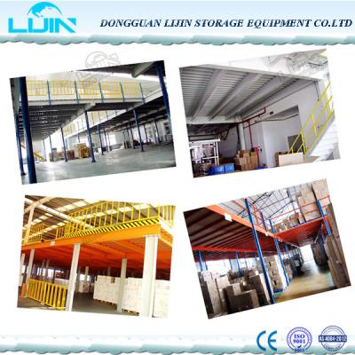 Cina Sistema industriale di racking del mezzanino Q235, sistemi del mezzanino del metallo ISO9001 in vendita