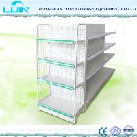 China Two  Side Supermarket Display Racks  Loading Capability 50-200kgs / Layer for sale
