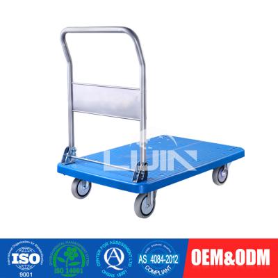 Cina Il carrello durevole della mano della piattaforma del PVC per l'ufficio/garage facili monta in vendita