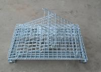 China Foldable Stainless Wire Mesh Cages  ,  Galvanized Wire Mesh Storage Containers for sale