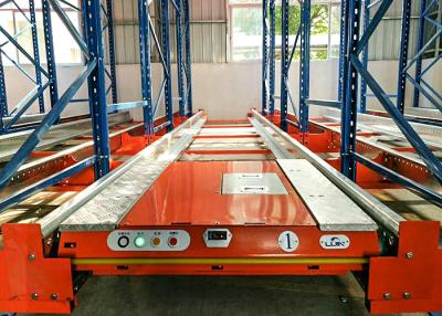 China Semi Automatische Rhuttle-de Rekkensysteem Aangepaste Capaciteit van de Opslag Op zwaar werk berekende Pallet Te koop