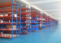 China Customized Size Metal Medium Light Duty Racking System For Warehouse Storage for sale