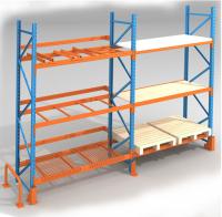 China Electrostatic Spraying Industrial Storage Rack , Selective Pallet Racking System for sale