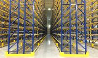China Customized Width Warehouse Metal Storage Racks /  Selective Pallet Racking for sale