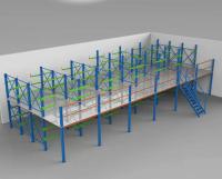 China Double - Sided Selective  Adjustable Cantilever Racking System Strong Load Capacity for sale