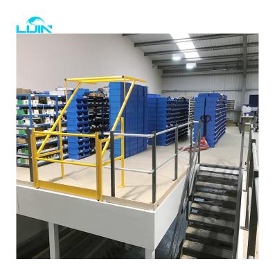 China Vorfabriziertes Hochleistungsmetallmezzanin-Fach-System, das ein Zwischengeschoss installiert zu verkaufen
