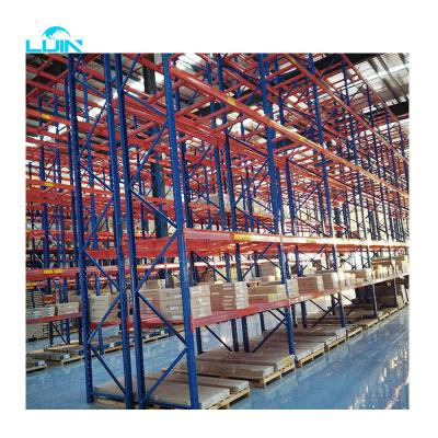 Cina Stoccaggio di scaffale selettivo industriale resistente regolabile del pallet del magazzino in vendita