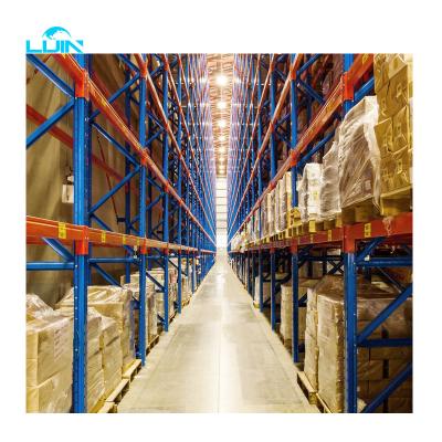Cina Stoccaggio di scaffale selettivo industriale resistente regolabile del pallet del magazzino in vendita