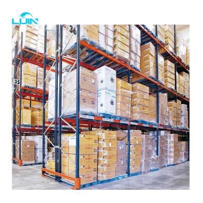 Cina Lo stoccaggio resistente del sistema di racking del pallet del magazzino d'acciaio accantona l'impilamento degli scaffali in vendita