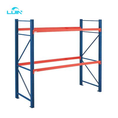 China Lager-Stark beanspruchen System-Speicher-Anzeigen-Palettenregal L1500mm*D500mm*H2000mm zu verkaufen