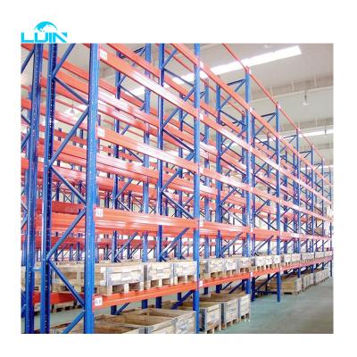 China Lager-Stark beanspruchen System-Speicher-Anzeigen-Palettenregal L1500mm*D500mm*H2000mm zu verkaufen