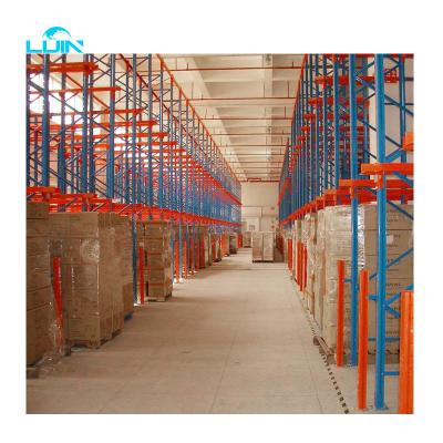 China RoHS Op zwaar werk berekend Pakhuis/Selectieve het Rek die van de Opslagpallet opschorten Te koop