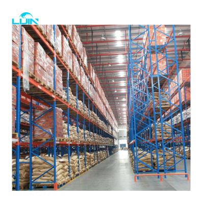 China RoHS Op zwaar werk berekend Pakhuis/Selectieve het Rek die van de Opslagpallet opschorten Te koop