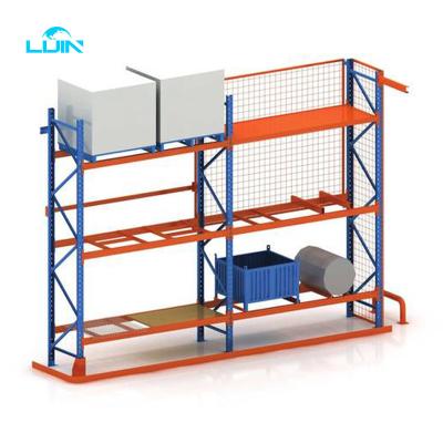 China Rek van de het Pakhuis Industriële Enige Pallet van het opslagstaal het Selectieve Te koop