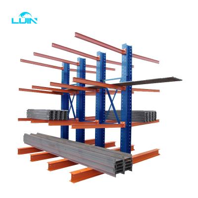 Cina La trave a mensola resistente industriale tormenta lo scaffale della scaffalatura di immagazzinamento nel tubo d'acciaio in vendita