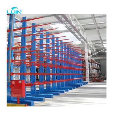 Cina La trave a mensola resistente industriale tormenta lo scaffale della scaffalatura di immagazzinamento nel tubo d'acciaio in vendita