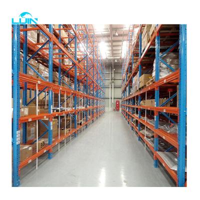 China Justierbares Hochleistungsmetallbewegliches Paletten-Stark beanspruchen System für Lager-Speicher zu verkaufen